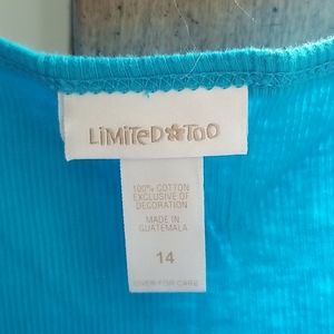 Limited Too | Shirts & Tops | Girls Limited Too Tank Size 4 | Poshmark